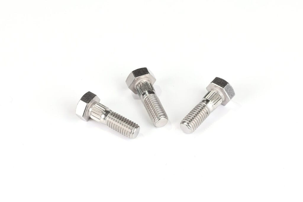 Heavy-duty hex head bolts for industrial use